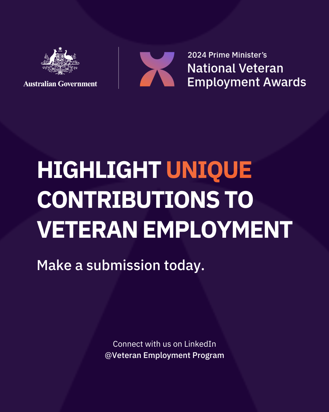 Winners announced | Veteran Employment Program